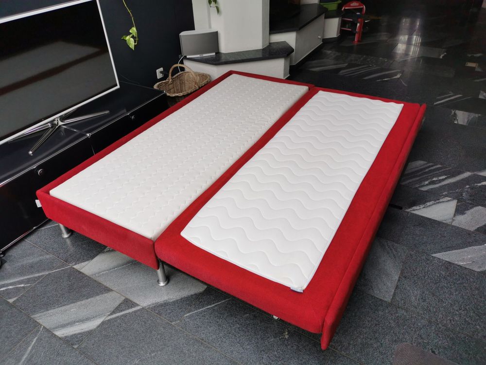 Bettsofa BED for LIVING Doppio Swissplus + Hocker (Gebraucht) in ...