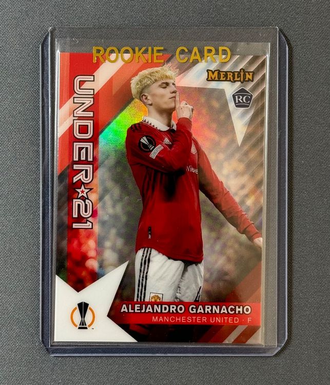 Alejandro Garnacho RC - Man United - Topps UCC Merlin 22/23 | Kaufen ...