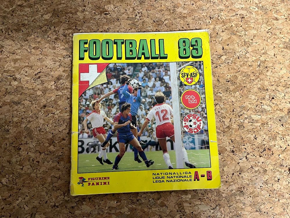 Panini Album CH Football 1983 (Gebraucht) in Rudolfstetten für CHF 129 ...