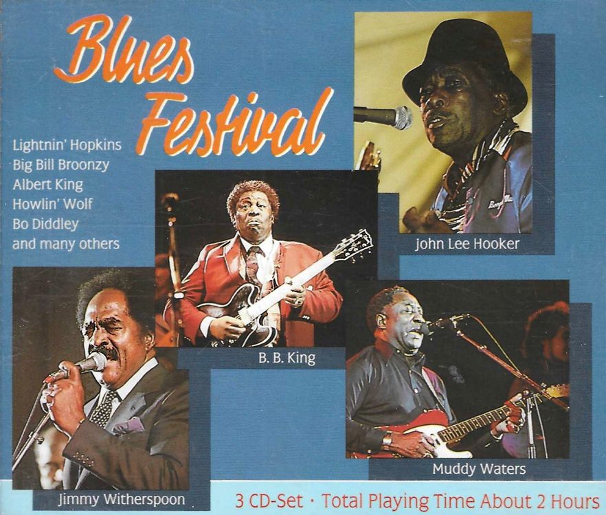 Blues festival 3 CD's Box - Hooker, B.B. King, Waters, ... | Kaufen auf Ricardo