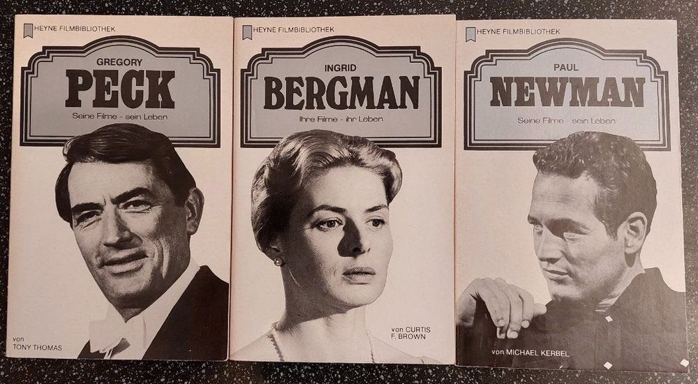 HEYNE Verlag: Gregory PECK - Ingrid BERGMAN - Paul NEWMAN | Kaufen auf ...