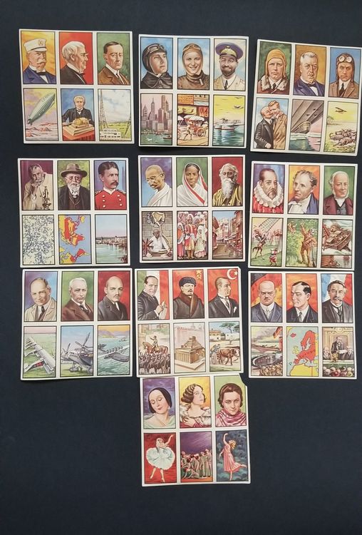 Chocolat Tobler Bilder 1930 für Sammelbilderalbum (Gebraucht) in ...