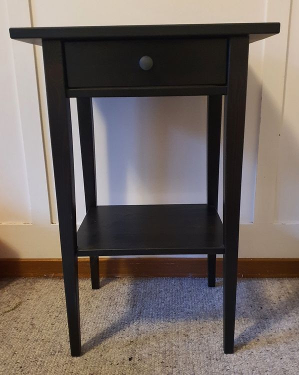 IKEA HEMNES Ablage-/Nachttisch/Beistelltisch schwarzbraun (Gebraucht) in Kaltbrunn für CHF 15 ...