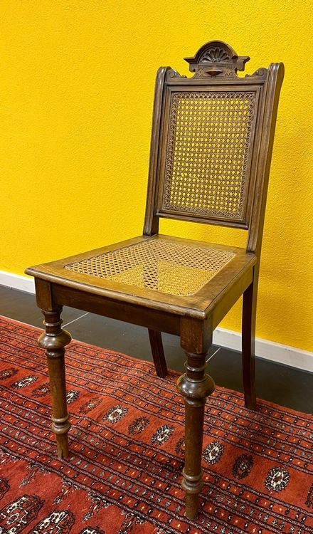 Antiker Stuhl mit Wiener Geflecht, Gründerzeit um 1890 (Gebraucht) in Ottenbach für CHF 109 ...