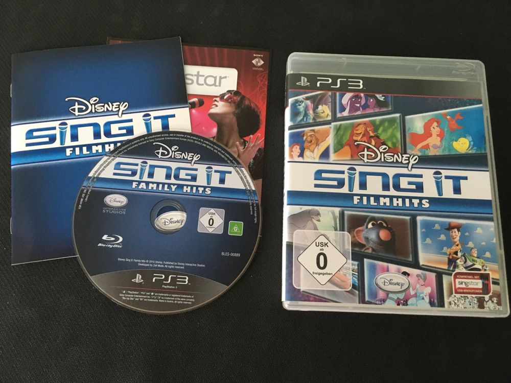 Disney Sing It Filmhits für Playstation 3 (Gebraucht) in St.Gallen für ...