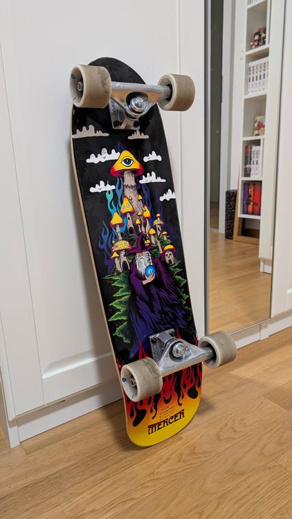 Mercer "the black Wizard" Cruiser Skateboard, 28.5" (Gebraucht) in ...