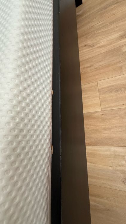 IKEA HEMNES Bett 160x200 inkl. Lattenrost und Matratze (Gebraucht) in ...