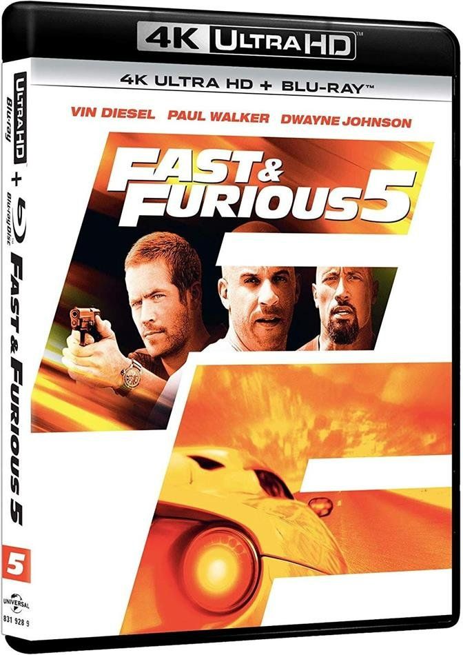 Fast & Furious 5 (2011) (4K Ultra HD + Blu-ray) (Nuovo (secondo la ...