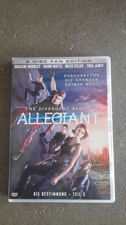 ALLEGIANT DIE BESTIMMUNG 3.TEIL DVD (Gebraucht) in Wetzikon ZH für CHF ...