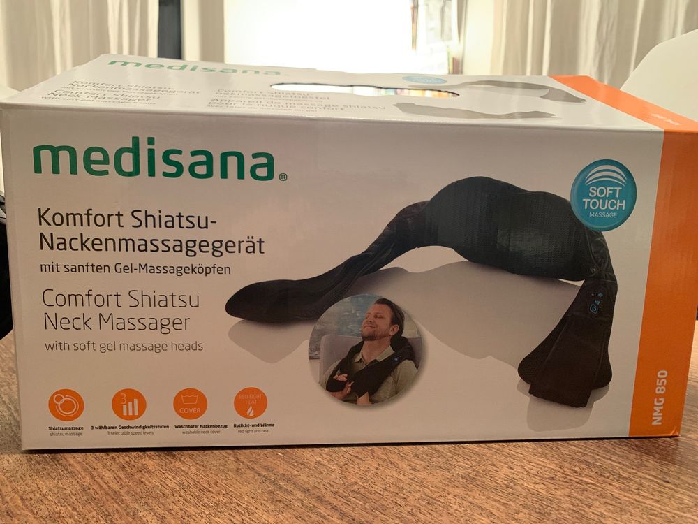 Medisana Komfort Shiatsu Nackenmassagegerät Kaufen Auf Ricardo