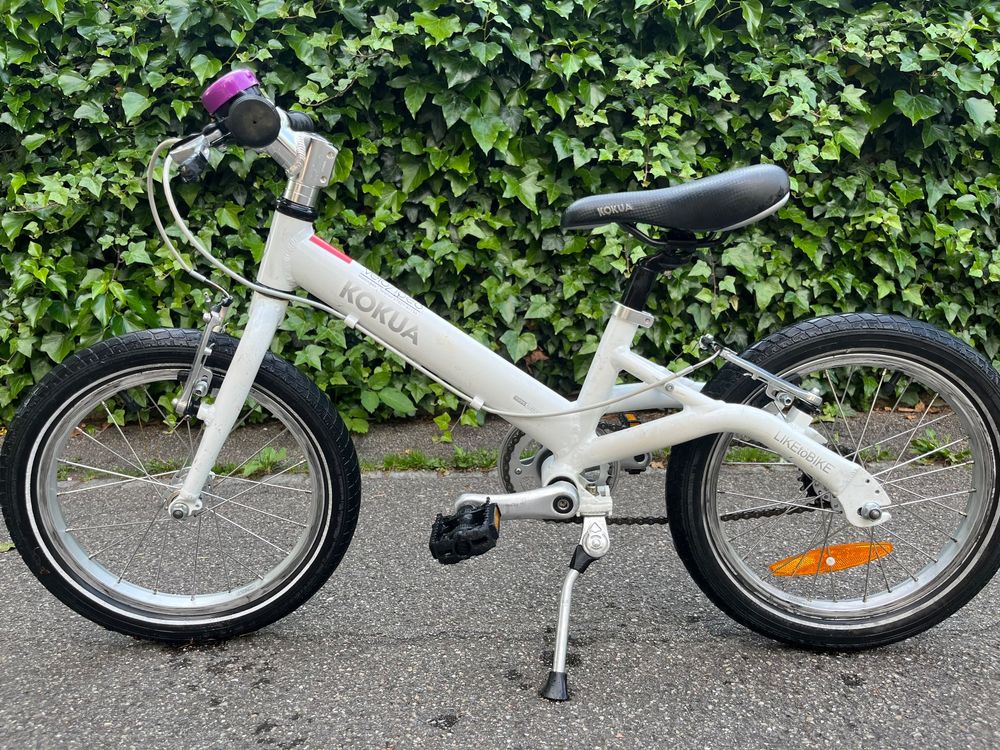 kindervelo kokua 16zoll weiss, gebraucht (Gebraucht) in münchenstein ...