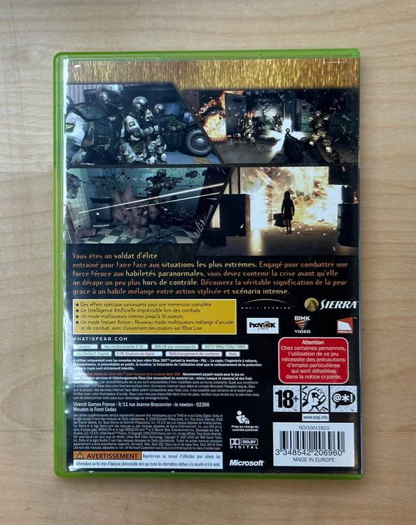 FEAR - XBOX 360 (Gebraucht) in Genève für CHF 20 – mit Lieferung auf ...
