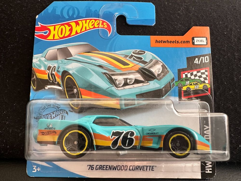 Hot Wheels - '76 Greenwood Corvette | Kaufen auf Ricardo