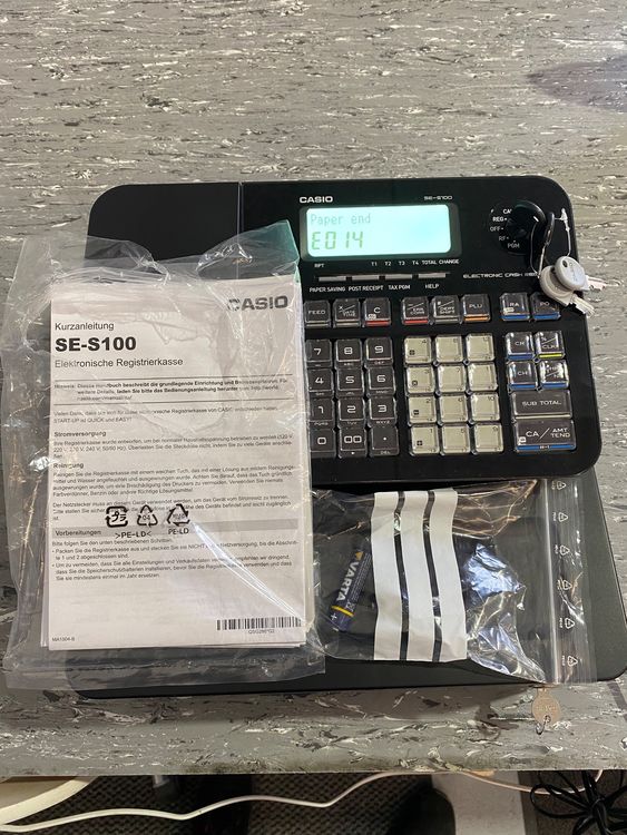 Registrierkasse Casio SE-S100 | Kaufen auf Ricardo