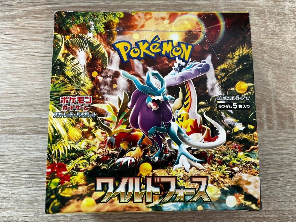 Pokemon: Wild Force sv5K - Booster Box (Neu (gemäss Beschreibung)) in ...
