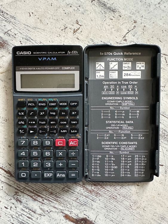 Calculator Taschenrechner Casio fx 570s | Kaufen auf Ricardo