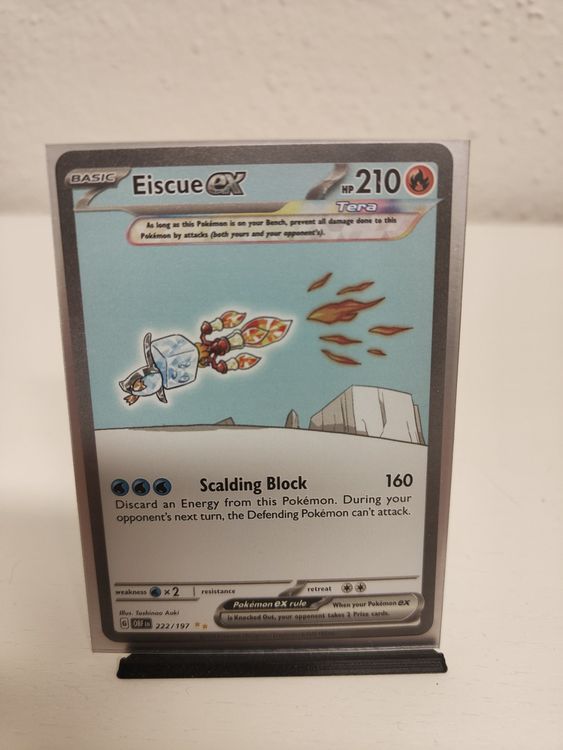 🎴 Pokémon Eiscue ex SIR 222/197 (Gebraucht) in Steckborn für CHF 5 ...