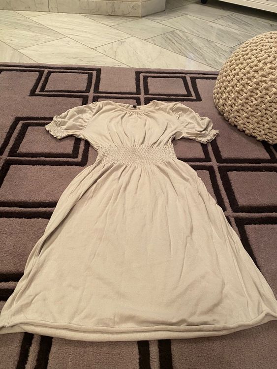 Benetton Kleid Hell Grau Gr. 11-12 Jahre alt 160 cm | Kaufen auf Ricardo