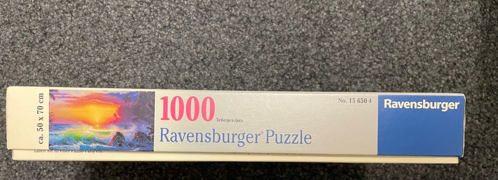 Puzzle 1000 Teile - Ravensburger - Sonnenuntergang Paradies (Gebraucht) in Hombrechtikon für CHF ...