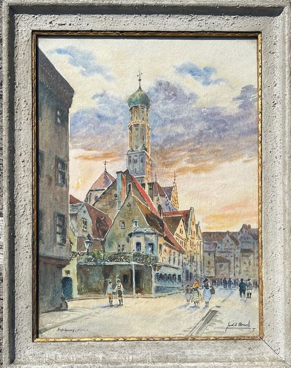 Jack David Albert Monod 1882 Genève-1964 Montreux * Aquarell | Kaufen ...