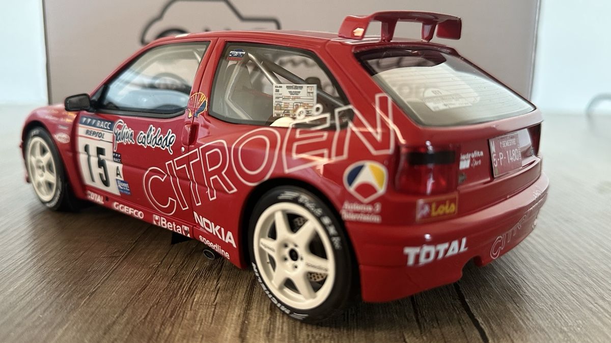 CITROËN ZX KIT CAR Catalunya 1997 OTTO MODELS 1/18 NEW OVP (Neuf avec ...