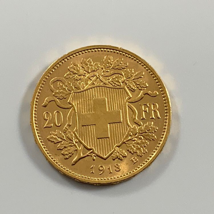 20 Franken Gold Vreneli 1913 | Kaufen auf Ricardo