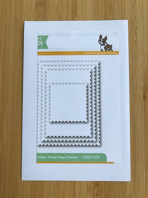 Stanzformen "Postage Stamp Edge Frames" von Simonsaysstamp (Gebraucht ...