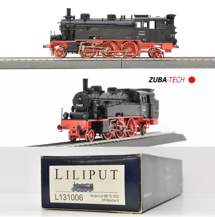 Liliput L131006 Dampflok BR 75 der DR H0 GS Analog mit OVP (Gebraucht) in St. Gallen für CHF 90 ...