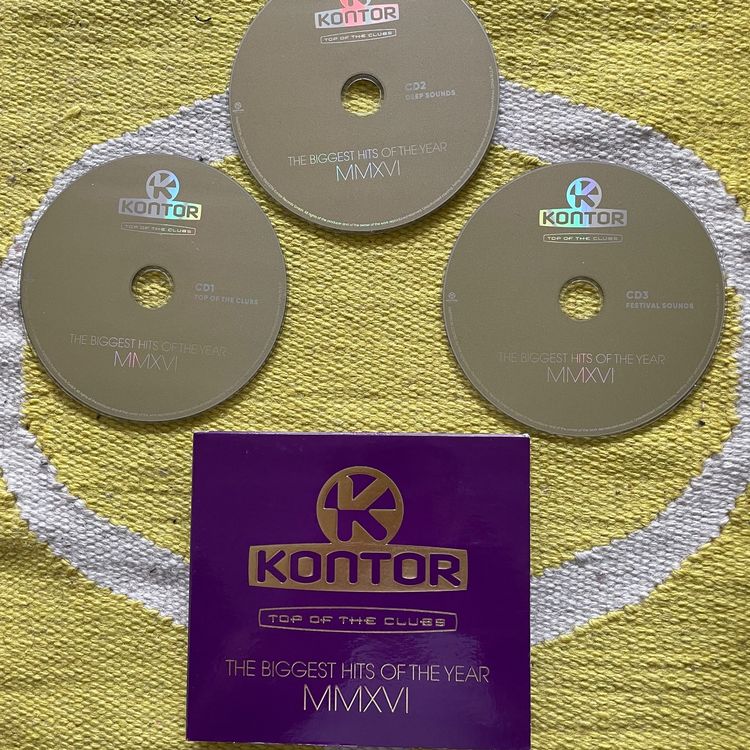 KONTOR-3CD BOX SET THE BIGGEST HITS OF THE YEAR MMXVI (Gebraucht) in ...