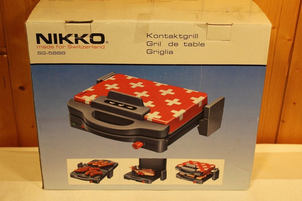 Nikko Grill / Kontakgrill Tischgrill (Gebraucht) in Schwarzenburg für ...