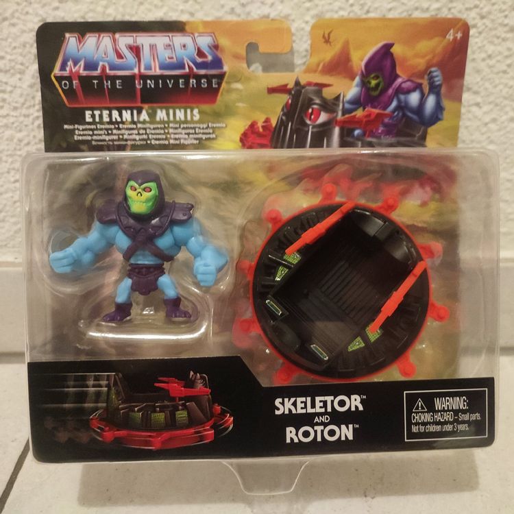 Masters of the Universe Eternia Minis Skeletor and Roton OVP (Neu und ...
