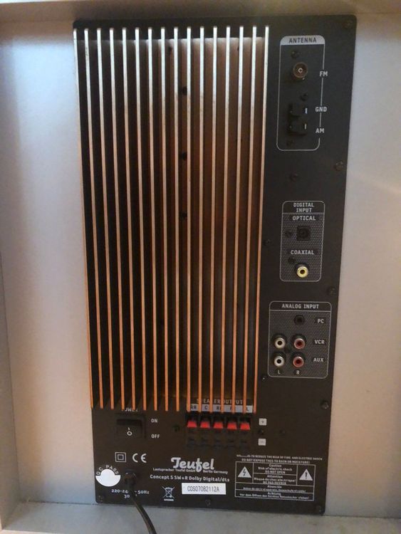 Teufel Concept S Set Dolby Digital/dts (Defekt) in Jona für CHF 41 ...