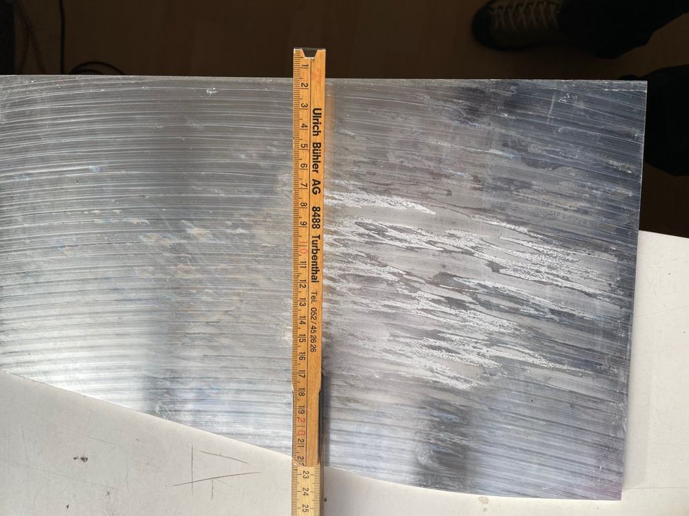 2 Stk. CNC Aluminium Seiten-Führungsplatte 380 x 230 x 6 mm (Neu (gemäss Beschreibung)) in Olten ...