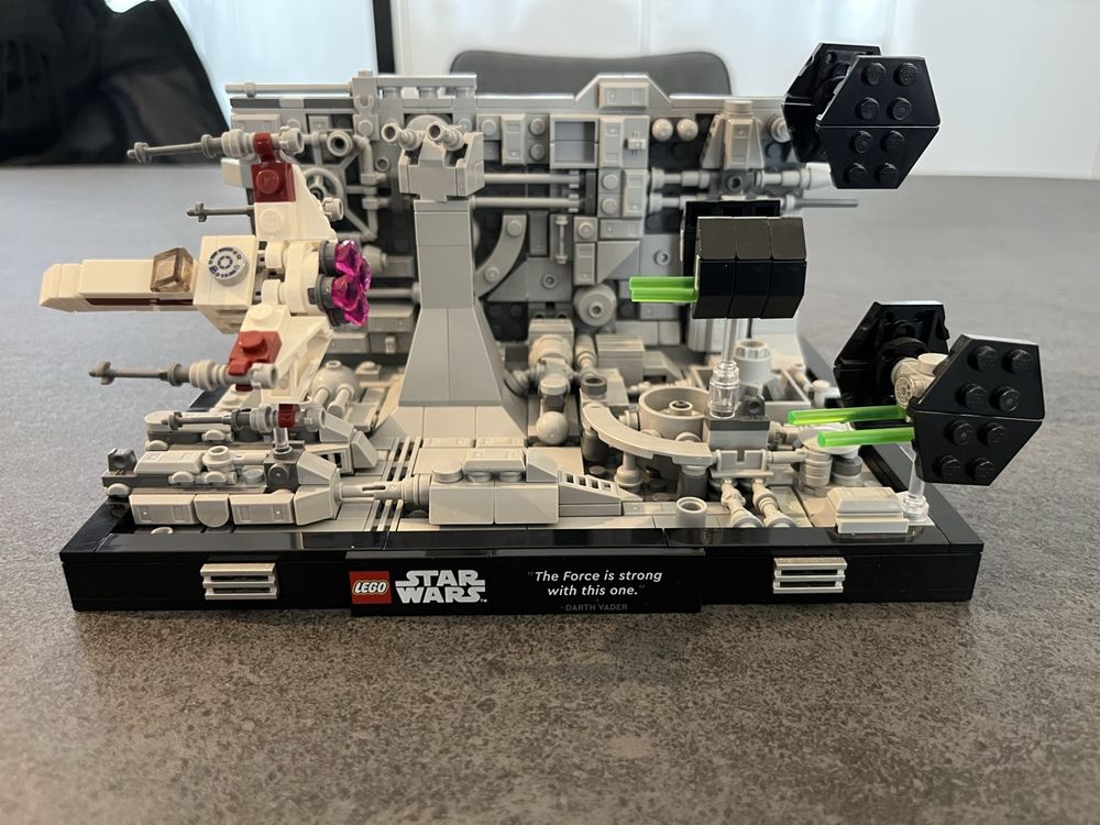 Lego Star Wars Death Star Trench Run Diorama 75329 (Gebraucht) in ...