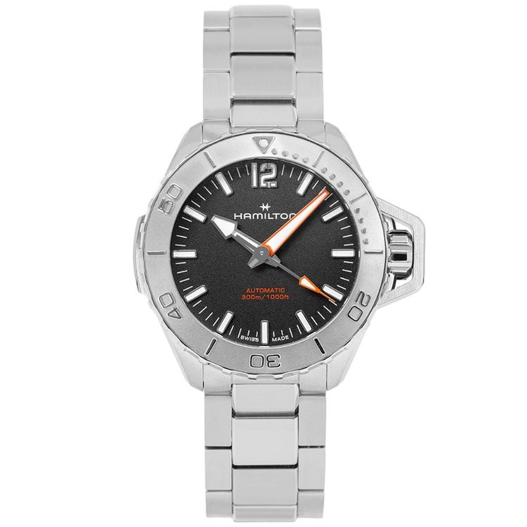 Hamilton H77485130 Khaki Navy Frogman Auto (Neu und originalverpackt ...