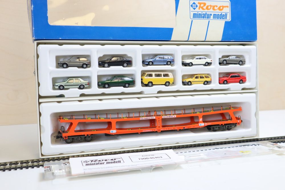 ROCO ÖBB Autotransportwagen Set - 46463 (Gebraucht) in für CHF 45 – mit ...