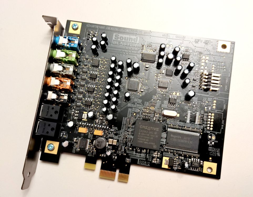 Creative Sound Blaster X-Fi Titanium SB0880 PCI-Express 7.1 (Gebraucht ...