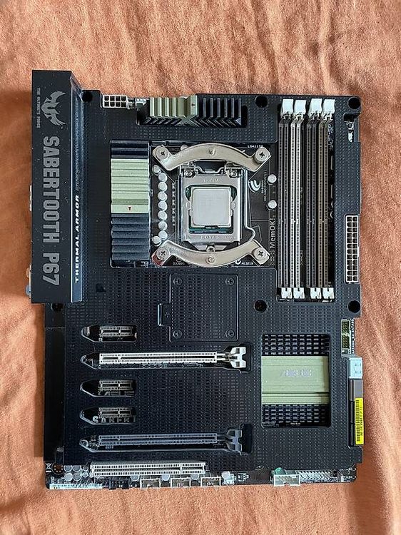 Asus Sabertooth P67 - 3.0 B3 - ATX- LGA1155 +/- CPU i5 2500k | Kaufen ...