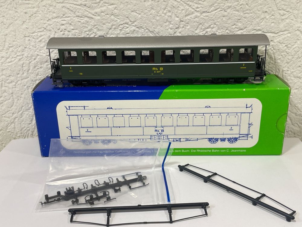 STL Models 2201/1 RhB nostalgischer Personenwagen (Neu (gemäss ...