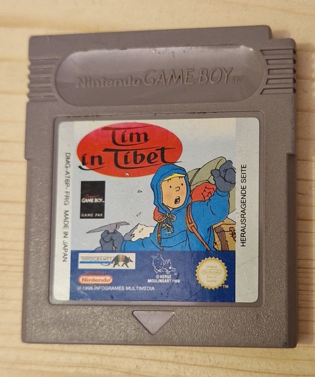 Gameboy Classic Tim in Tibet / Tin Tin (Gebraucht) in Jona für CHF 7 ...