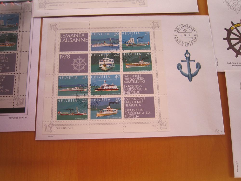 1978 Lemanex Block schöne Zusammensetzung (Gebraucht) in Gordola für ...