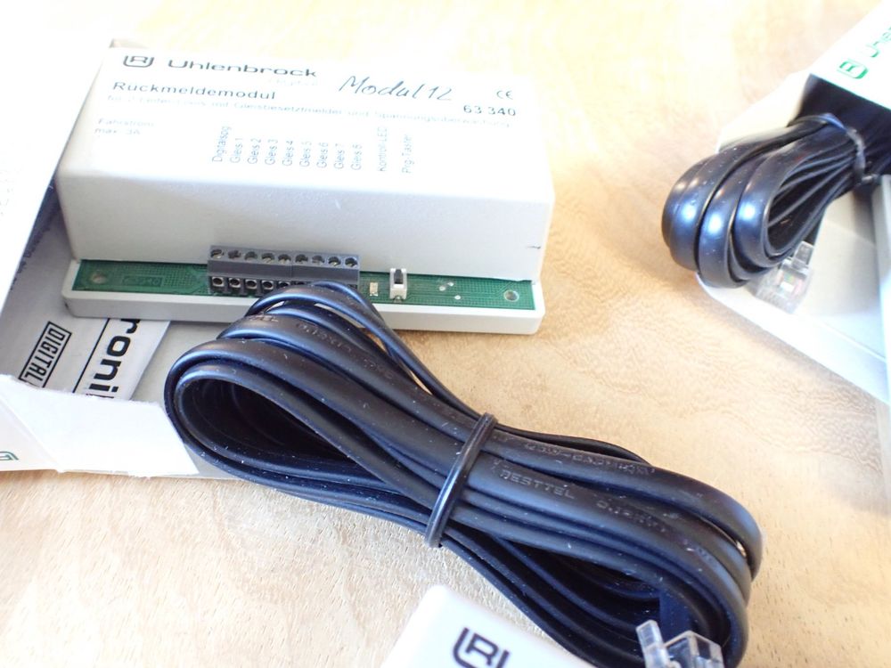3x Uhlenbrock 63 340 Lock Rückmeldemodule (Gebraucht) in Rümlang für CHF 12 – mit Lieferung auf ...
