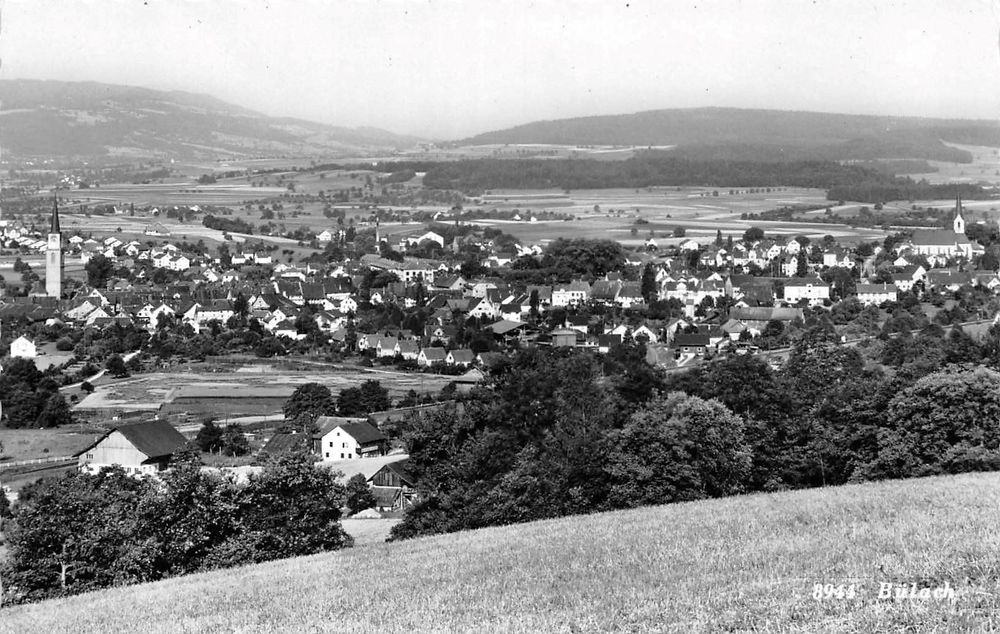 Bülach ZH Flugaufnahme Nr.8944 , 1958 (Gebraucht) in Solothurn für CHF ...