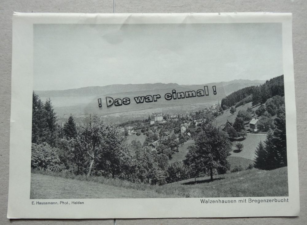 Appenzell Walzenhausen anno dazumal | Kaufen auf Ricardo