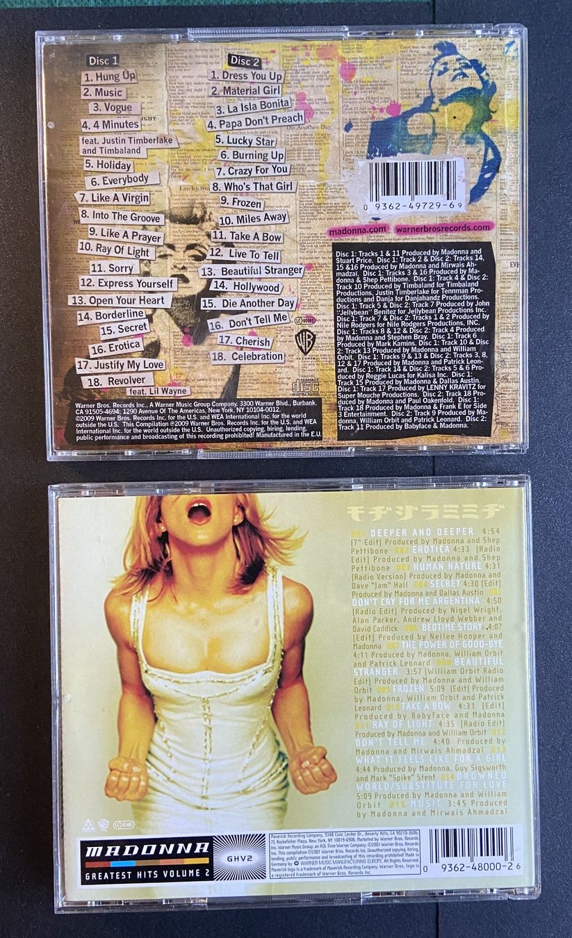 2 CD Madonna +Celebration / Greatest Hits Volume 2" (Gebraucht) in ...