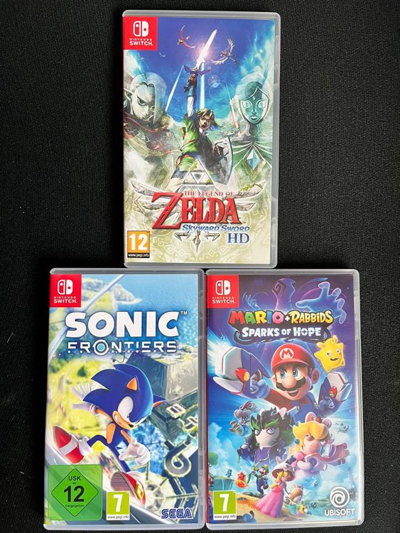 Nintendo Switch 3 Spiele (Gebraucht) in Grüningen für CHF 66 – mit ...