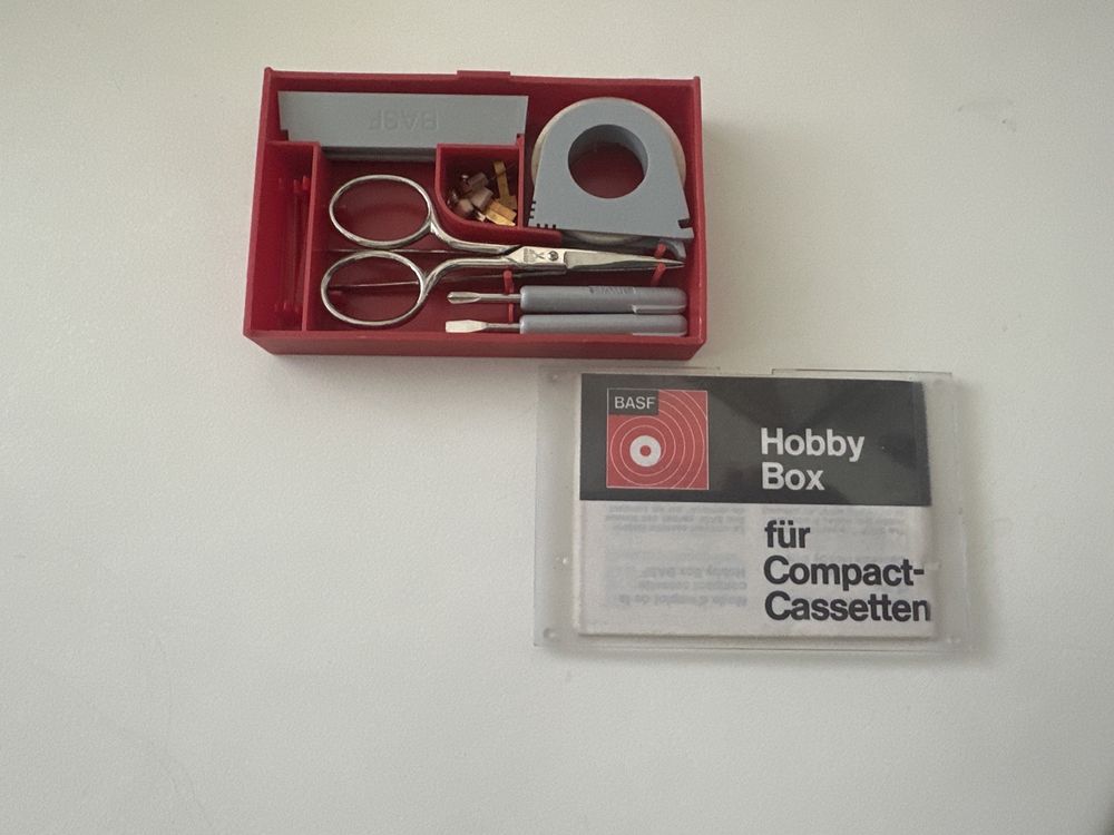 BASF Hobby Box für Compact Cassetten (selten) (Gebraucht) in Tägerwilen ...
