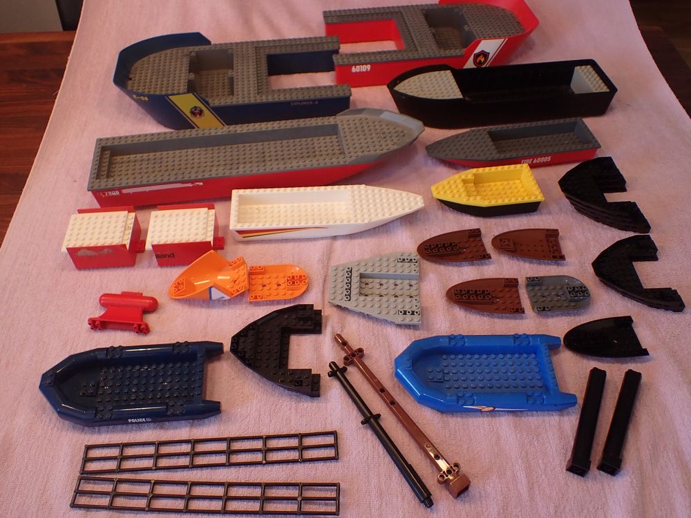 viele Schiff Bauteile von LEGO Teile für Boote (Gebraucht) in ...