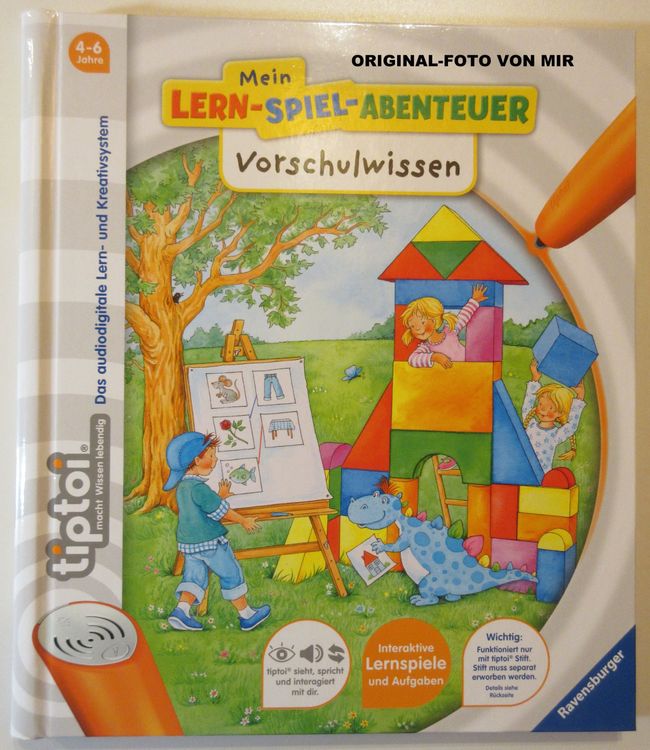 AUSVERKAUF tiptoi Buch **** Vorschulwissen **** Ravensburger | Kaufen ...
