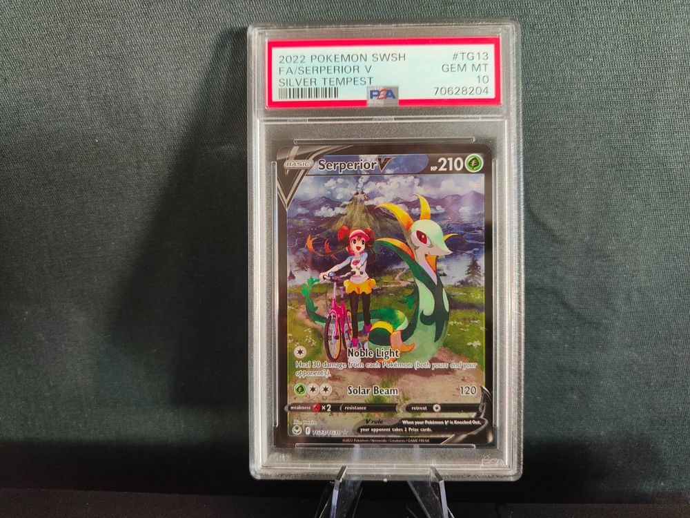 Pokemon Silver Tempest F/A Serperior V PSA 10 (1) (Gebraucht) in Männedorf für CHF 89 – mit ...